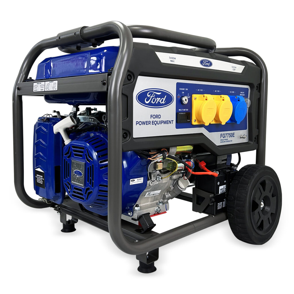 Ford FG7750E Q Series Electric Start Petrol Generator - Generators Direct