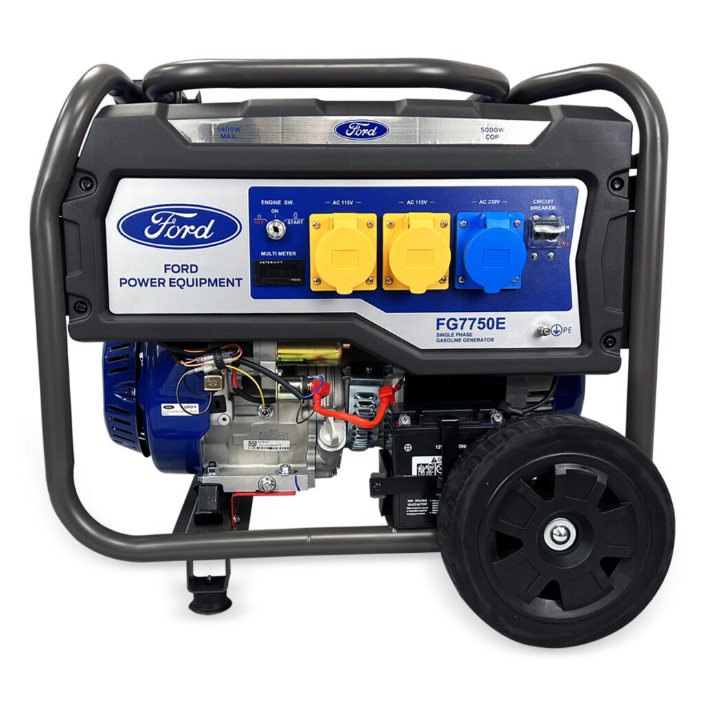 Ford FG7750E Q Series Electric Start Petrol Generator - Generators Direct