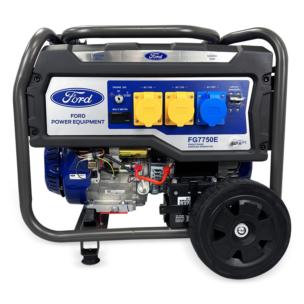 Ford FG7750E Q Series Electric Start Petrol Generator - Generators Direct