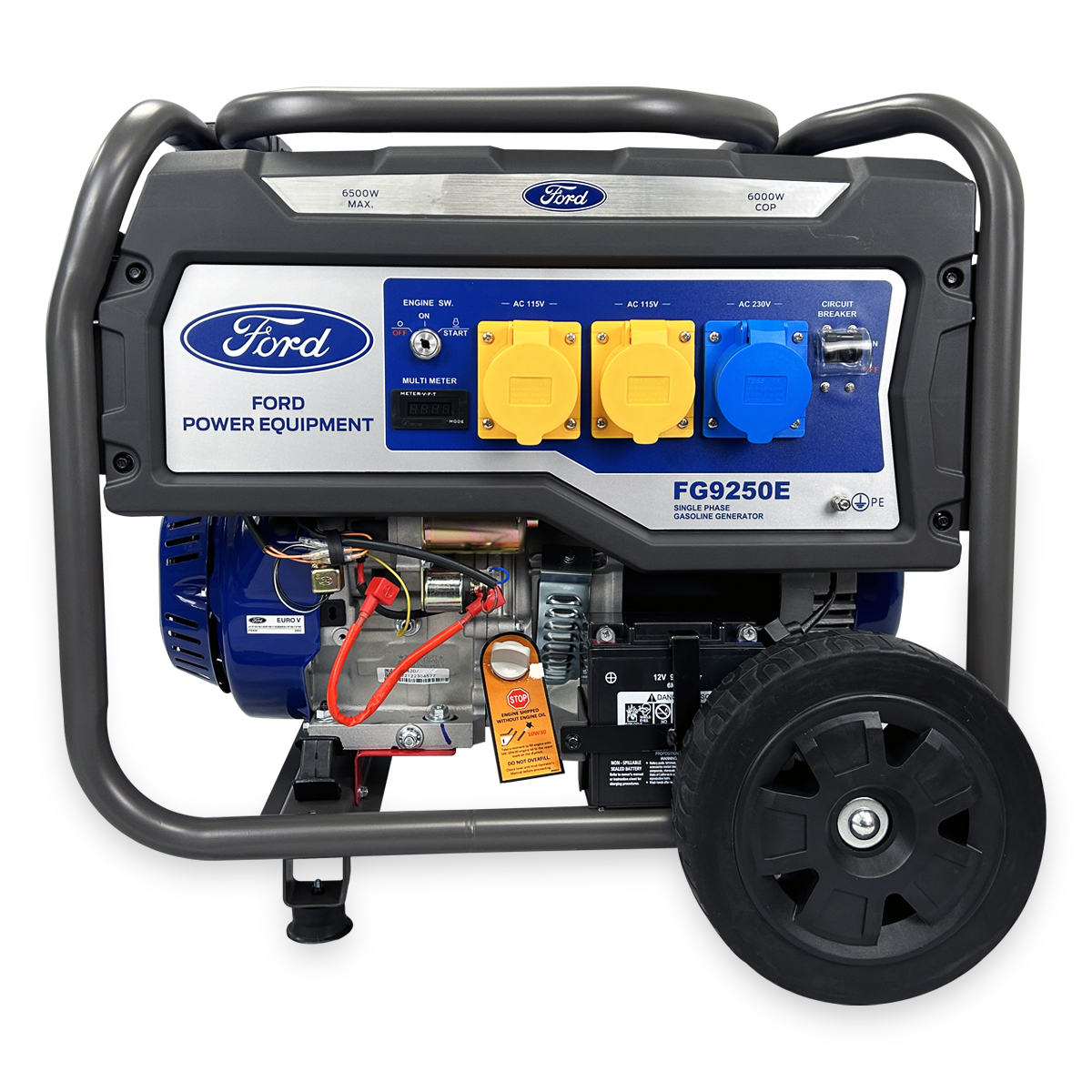 Ford FG9250E Q Series Electric Start Petrol Generator - Generators Direct