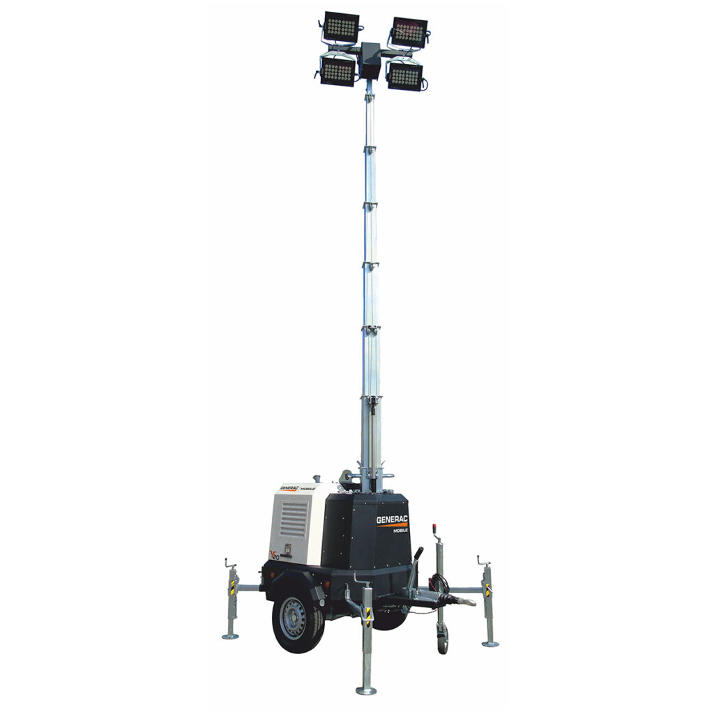 Generac V20 Y2 Diesel Mobile Lighting Tower - Generators Direct