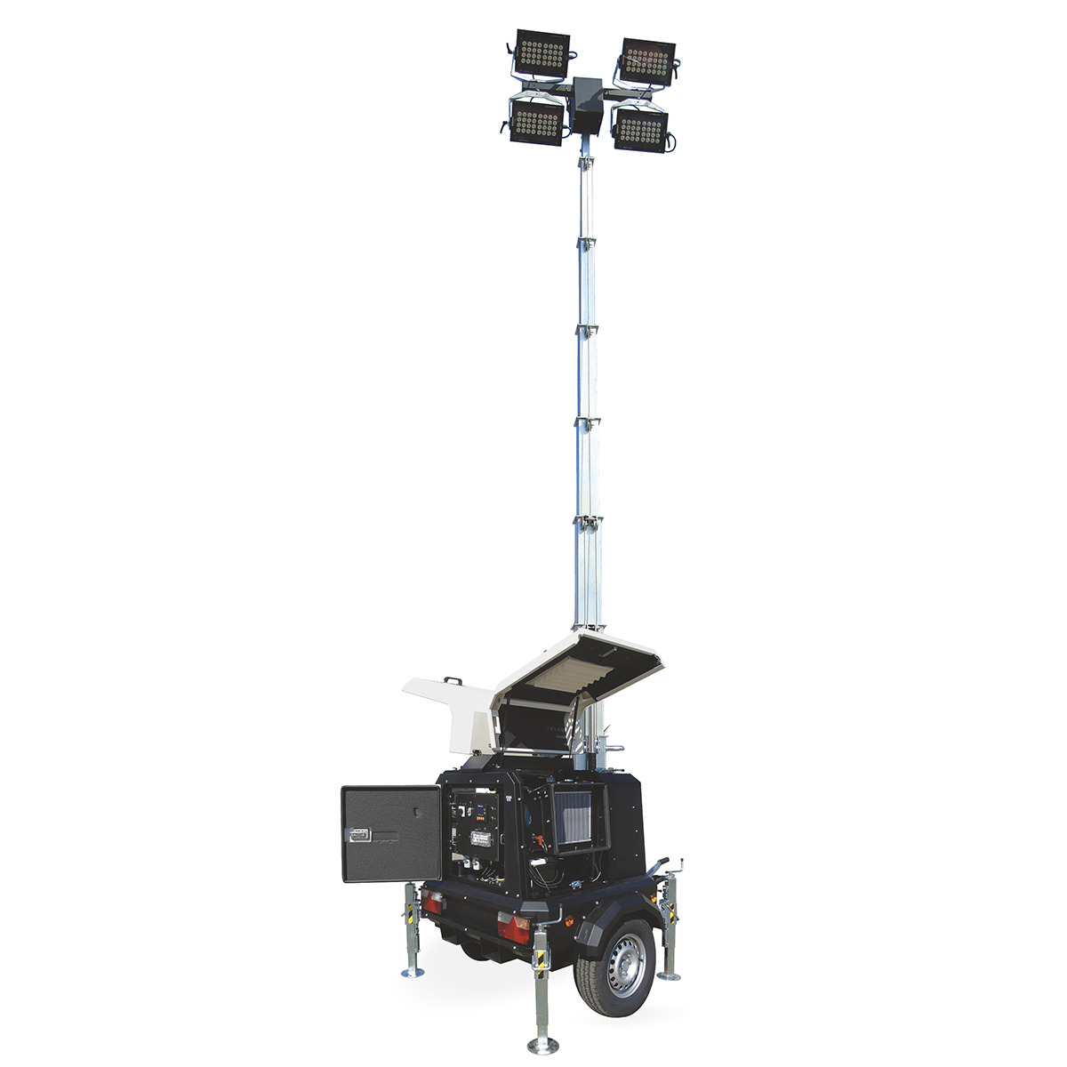 Generac V20 Y2 Diesel Mobile Lighting Tower - Generators Direct