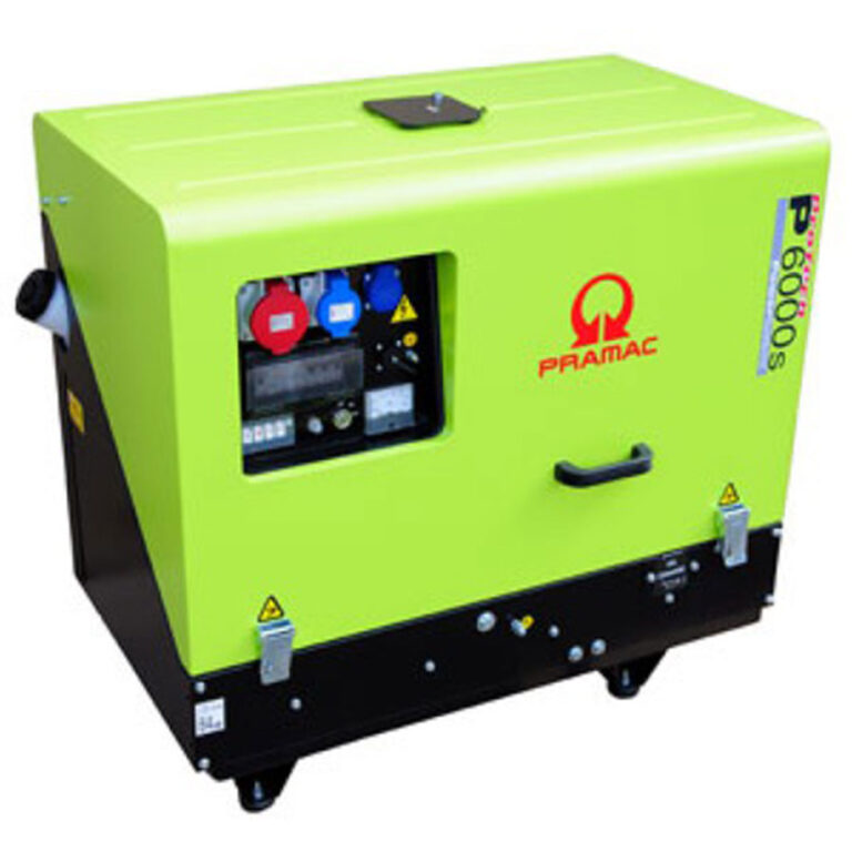 Pramac P6000S Super Silent Diesel Generator 3-Phase - Generators Direct