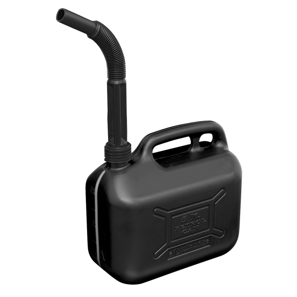 Fuel Can 5ltr Black - Generators Direct