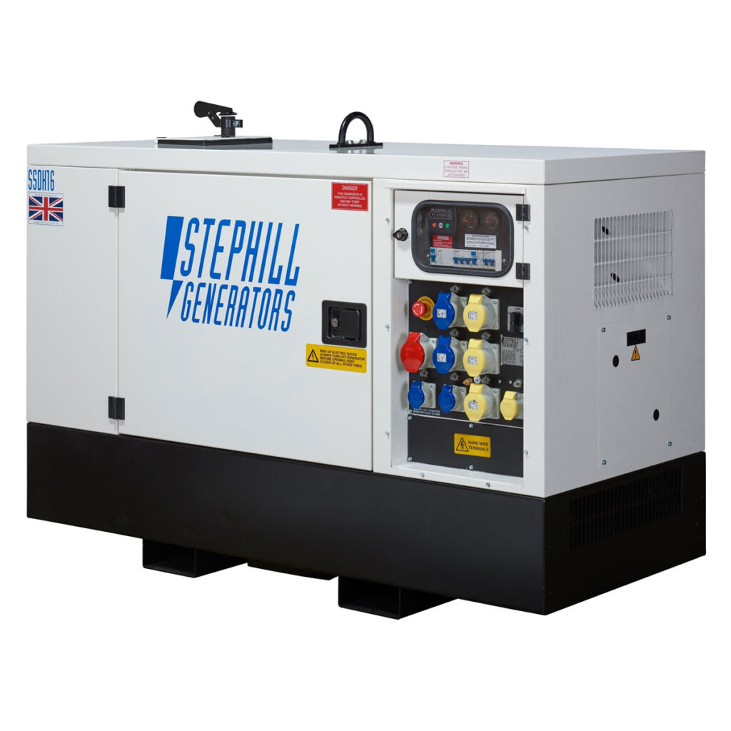 Stephill SSDK16M Super Silent Multi-Phase Diesel Generator - Generators ...