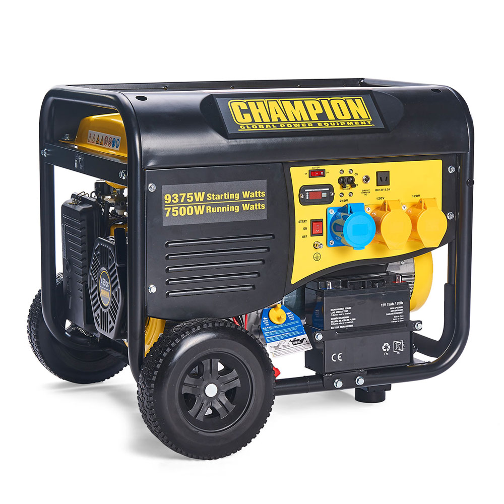 Champion 7500 watt generator store