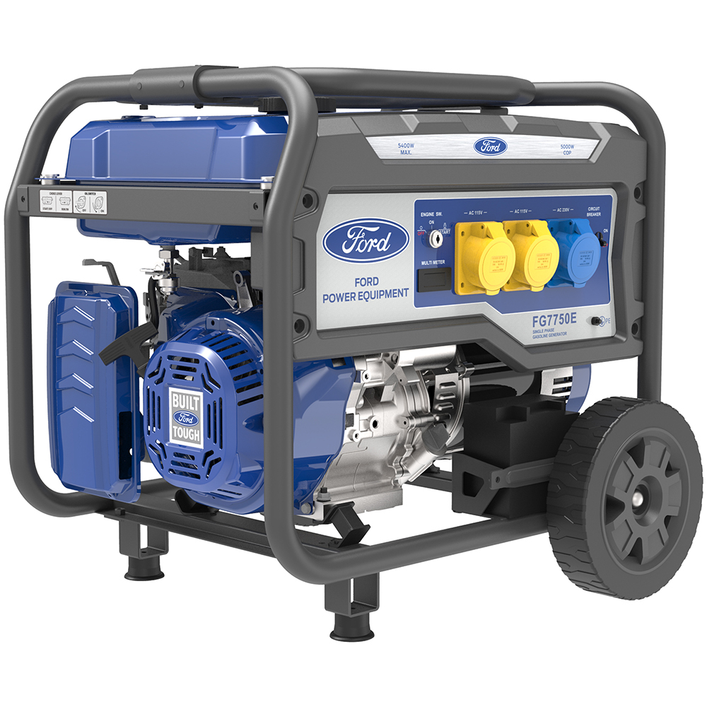 Ford FG7750E Q Series Electric Start Petrol Generator - Generators Direct