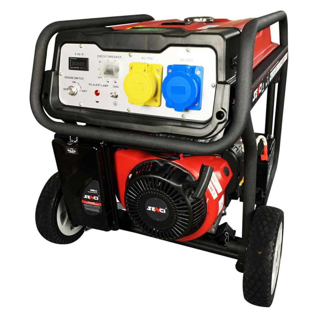 Senci SC6000-II Petrol Generator | Generators Direct