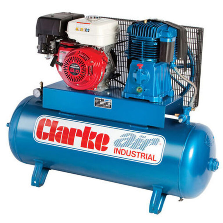 Clarke Electric Start Petrol Air Compressor Engine