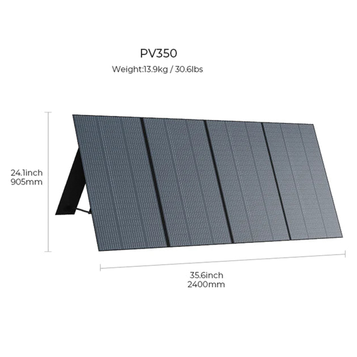 Bluetti PV350 Solar Panel 350W - Generators Direct