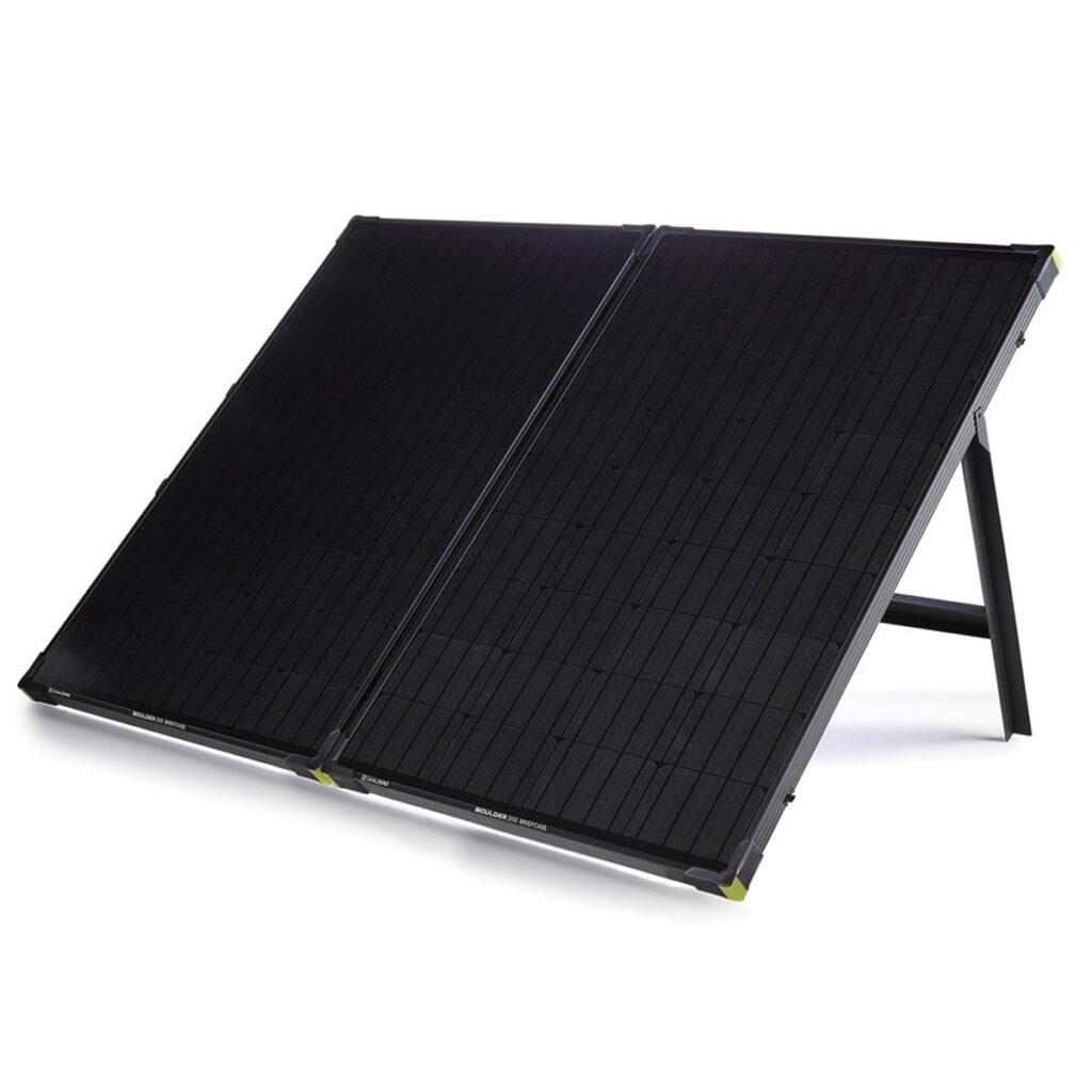 Goal Zero Boulder 200 Briefcase Solar Panel - Generators Direct