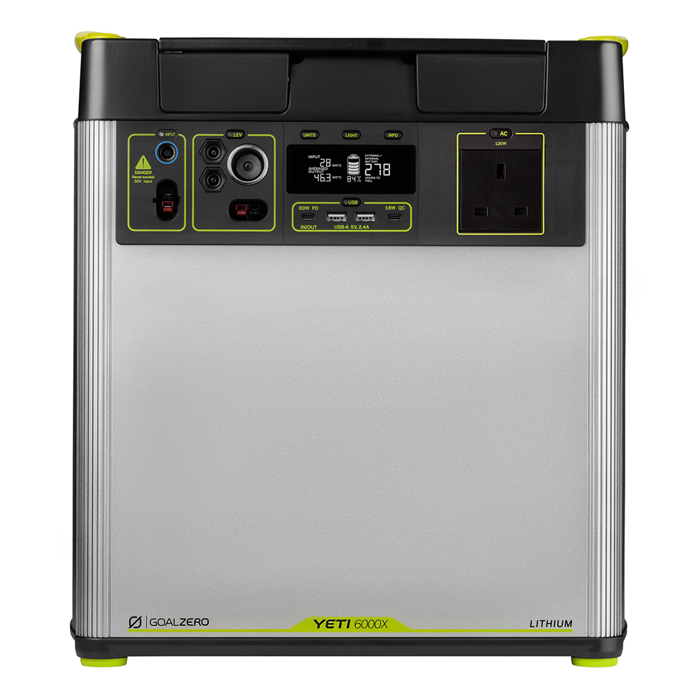 Goal Zero Yeti 6000X Portable Power Station | Generators Direct