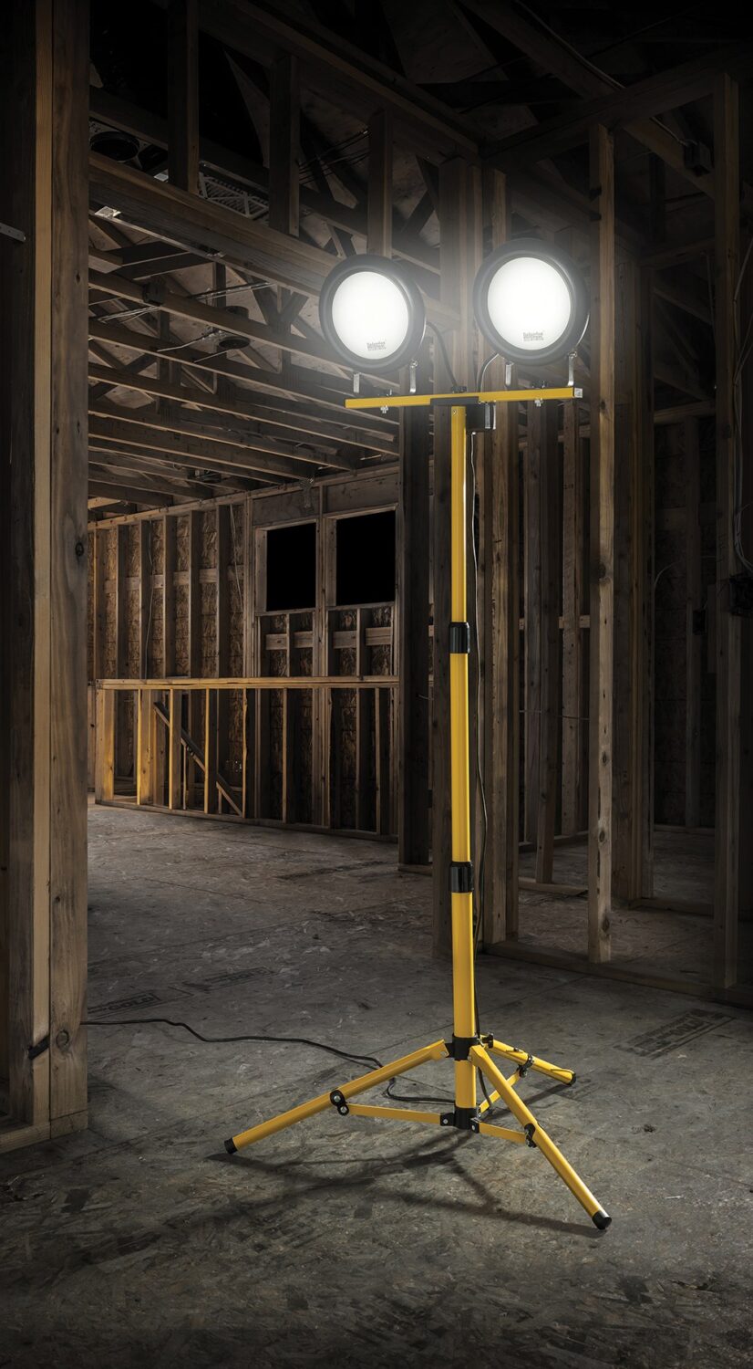 Defender DF4000 E705625 Twin Head LED Site Light 110V - Generators Direct