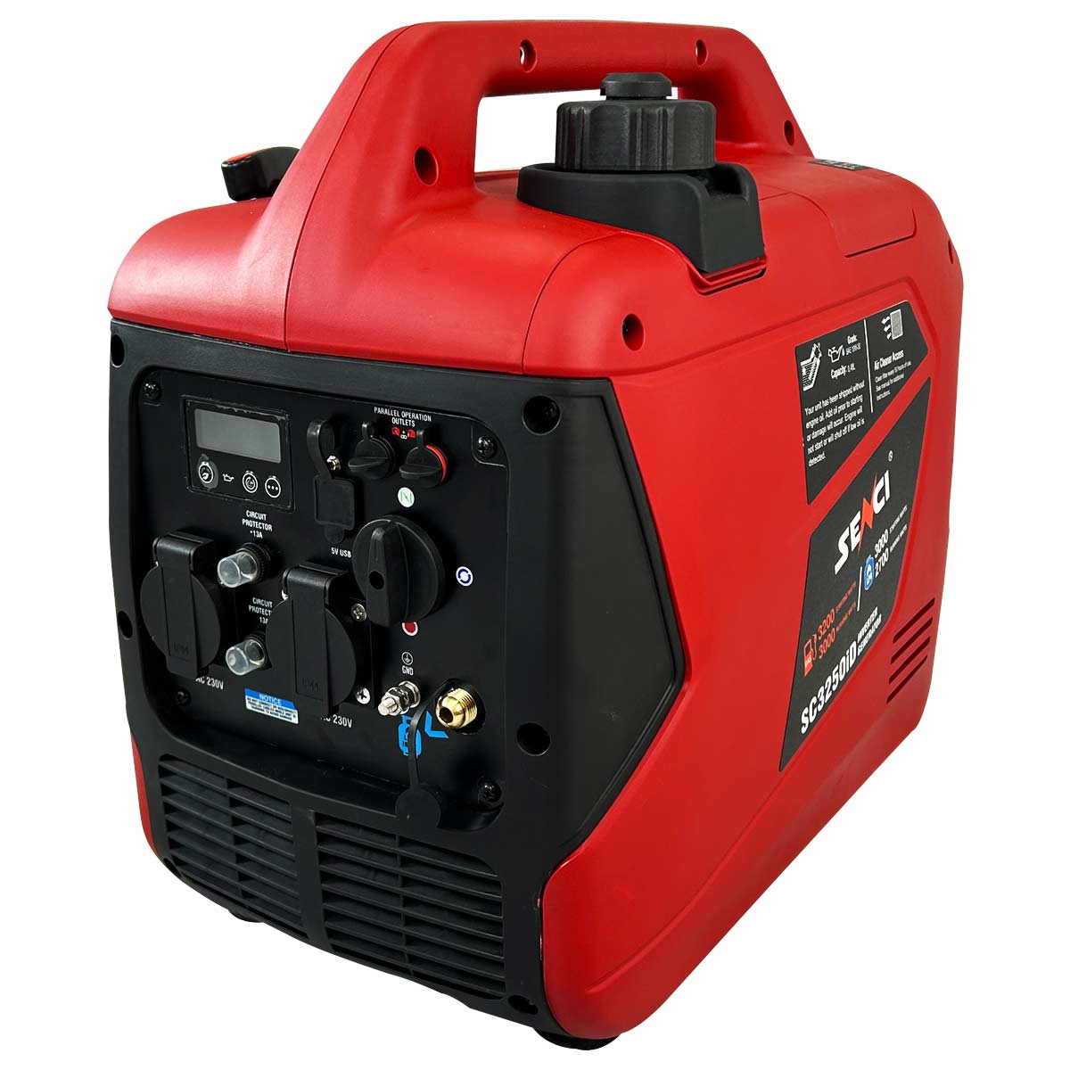 Senci SC3250iD Dual Fuel Inverter Generator - Generators Direct