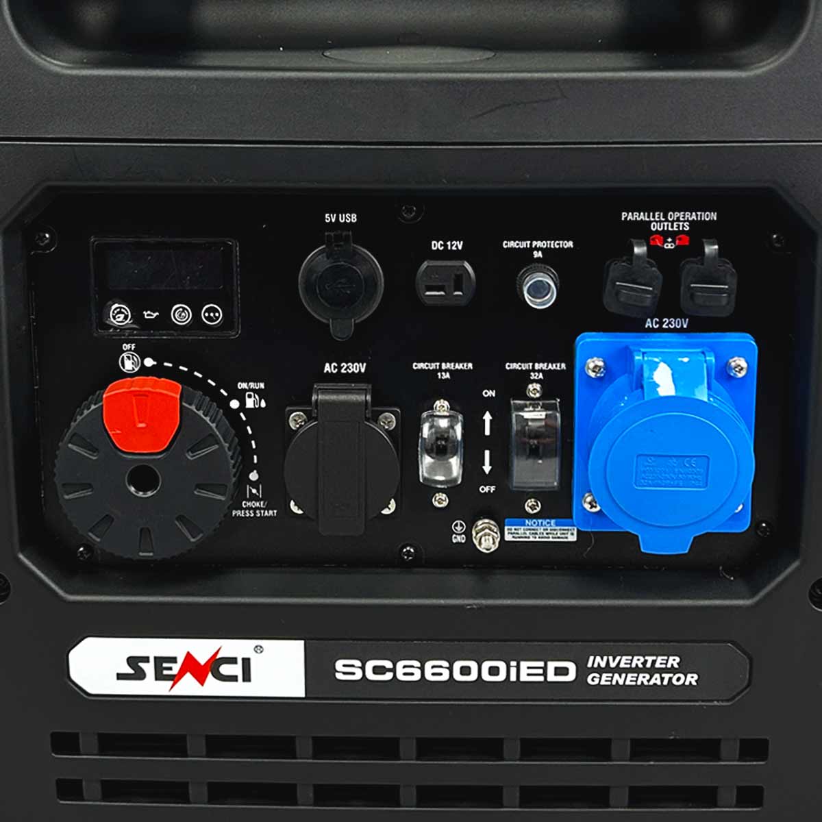 Senci SC6600iED Dual Fuel Inverter Generator | Generators Direct
