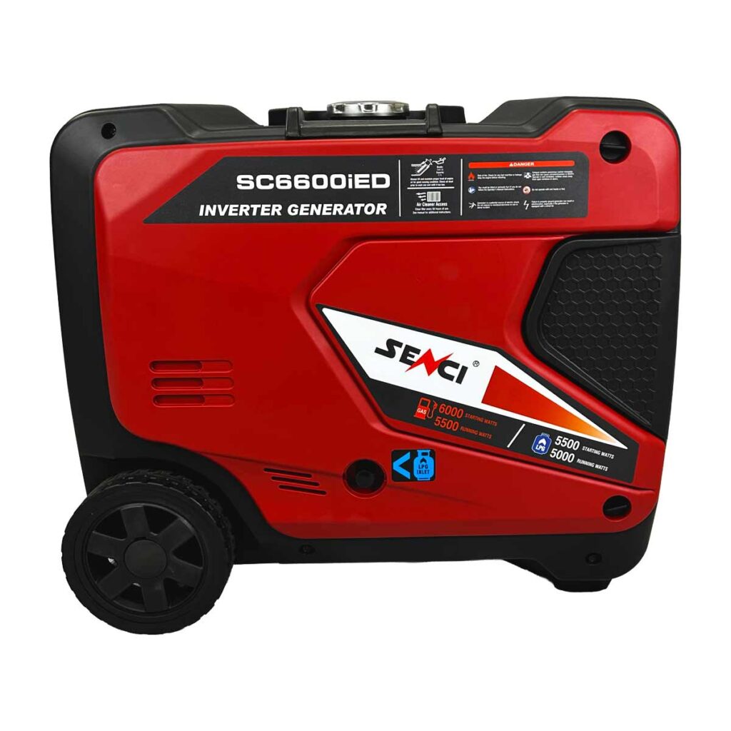 Senci SC6600iED Dual Fuel Inverter Generator | Generators Direct