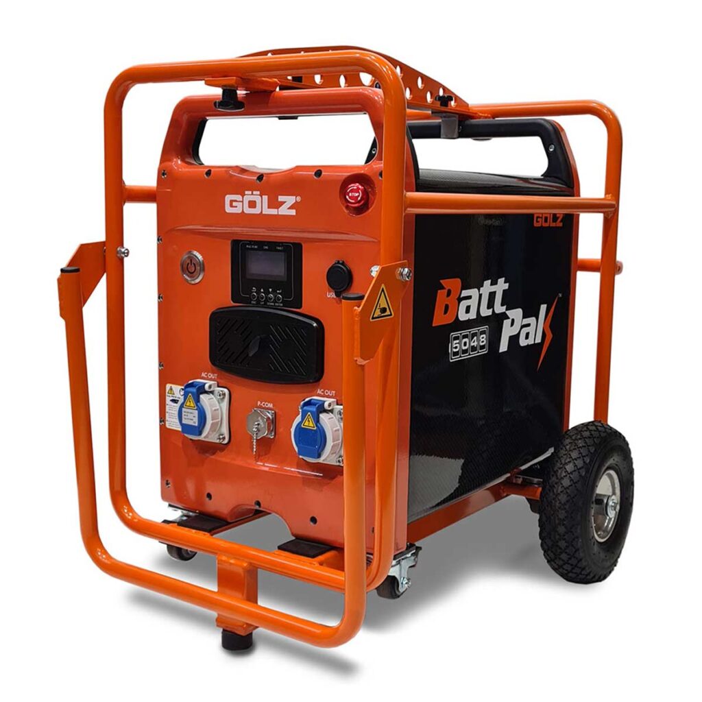 GOLZ Protective Transport Trolley with Lifting Eye - Generators Direct
