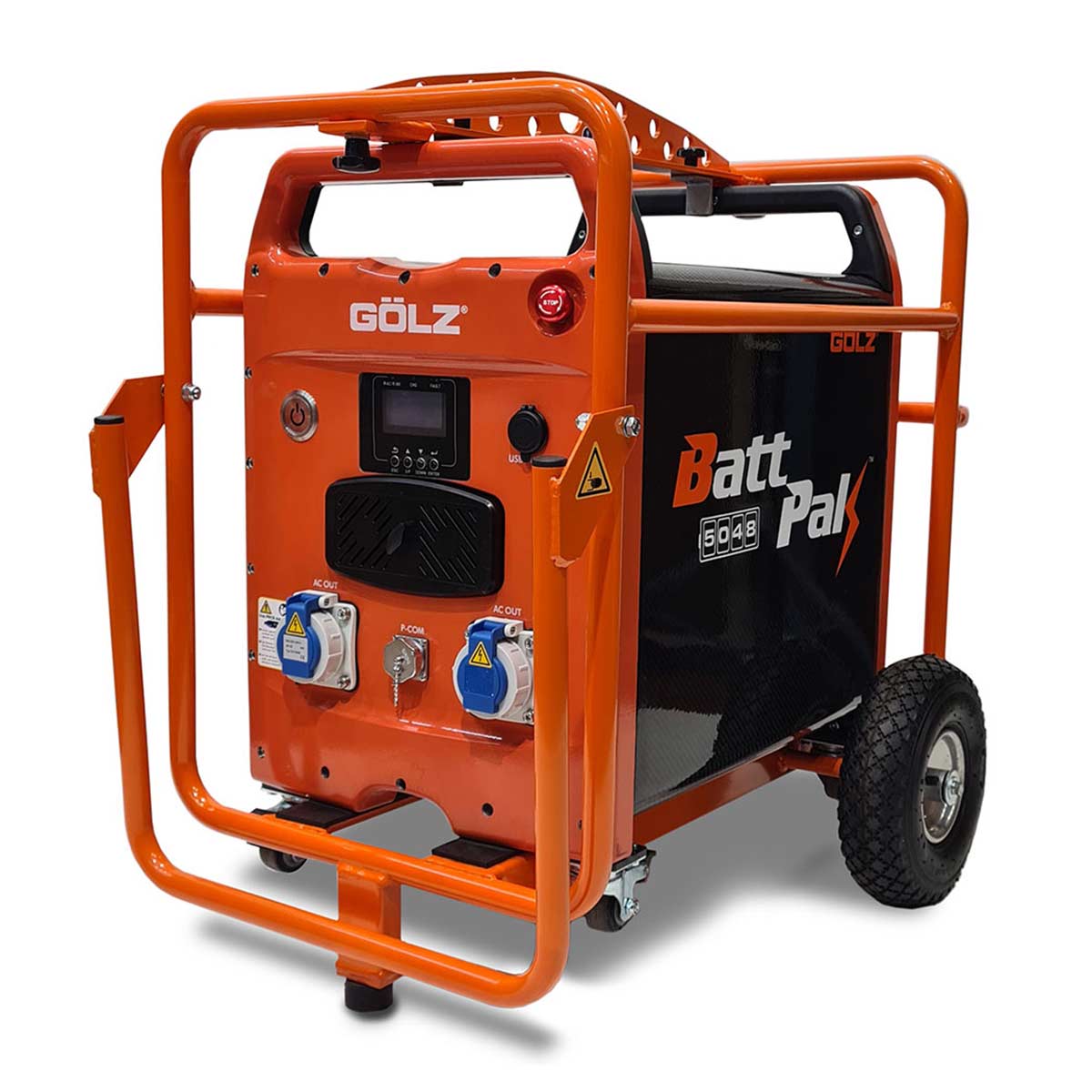 GOLZ Protective Transport Trolley with Lifting Eye - Generators Direct