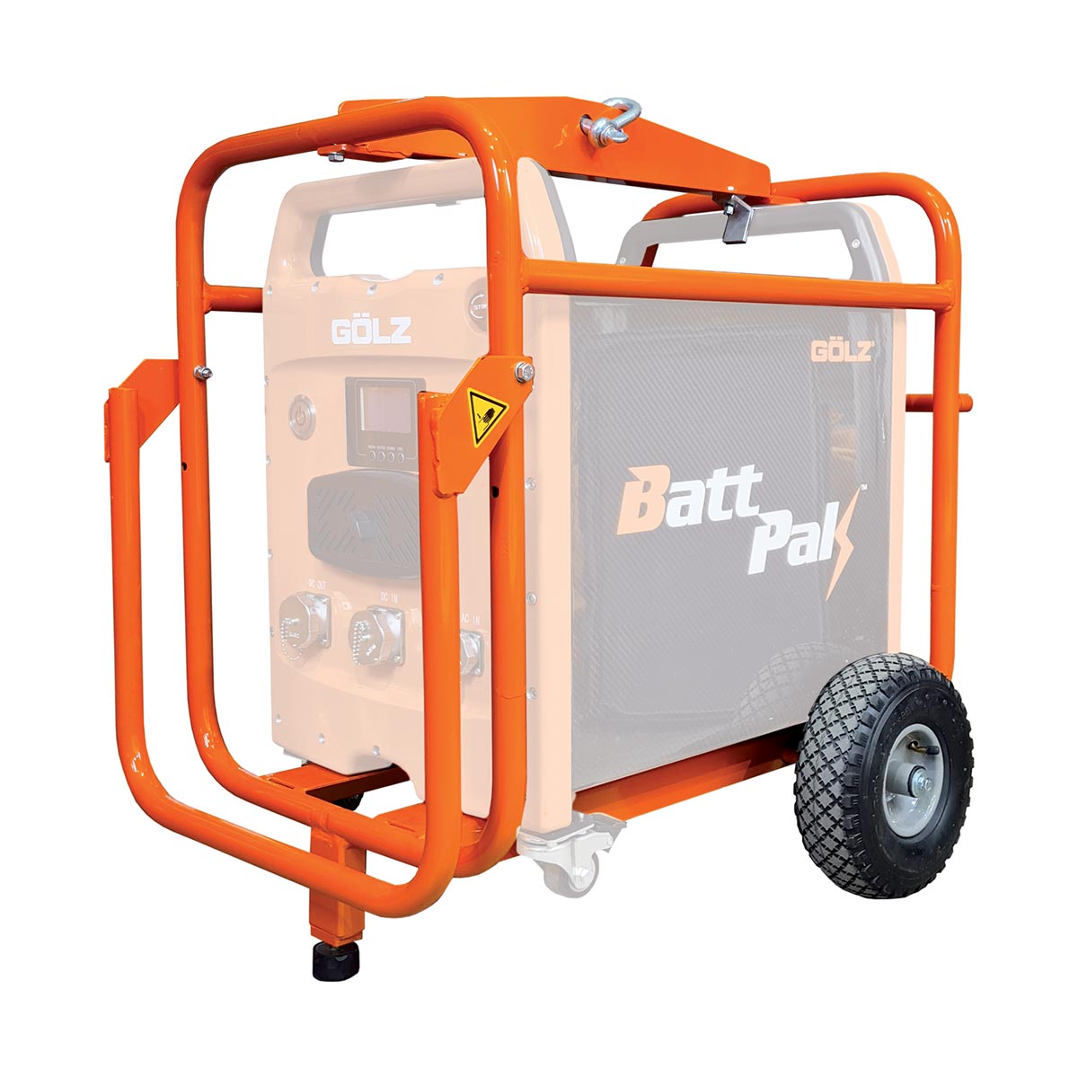 GOLZ Protective Transport Trolley with Lifting Eye - Generators Direct