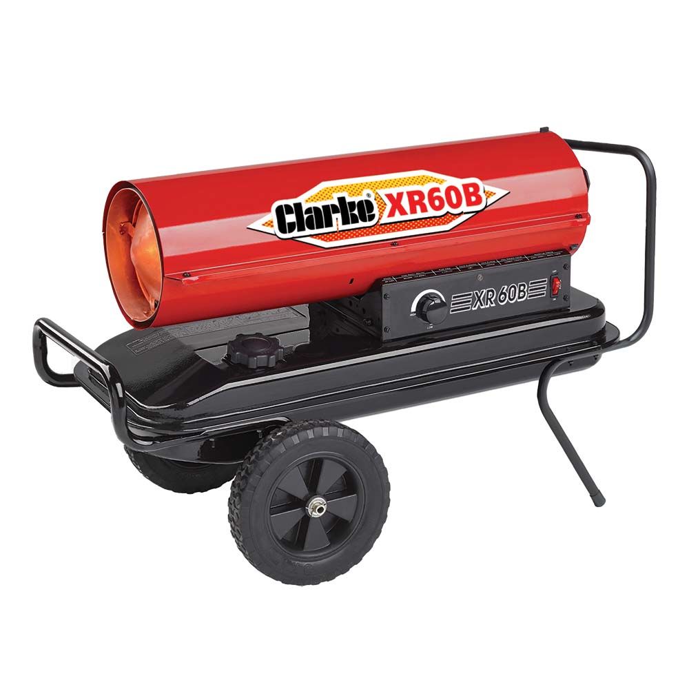 Clarke XR60B 14.7KW Diesel Industrial Space Heater 230V - Generators Direct