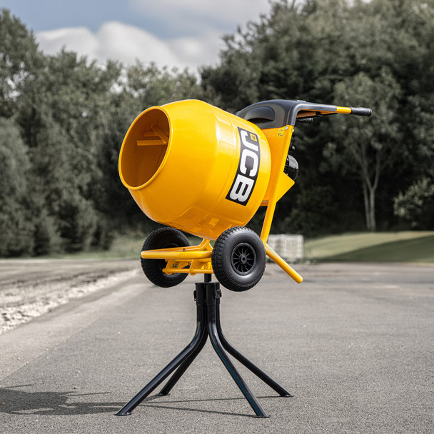 JCB 110V Electric Seam Welded Cement Mixer 550W 100 Litre