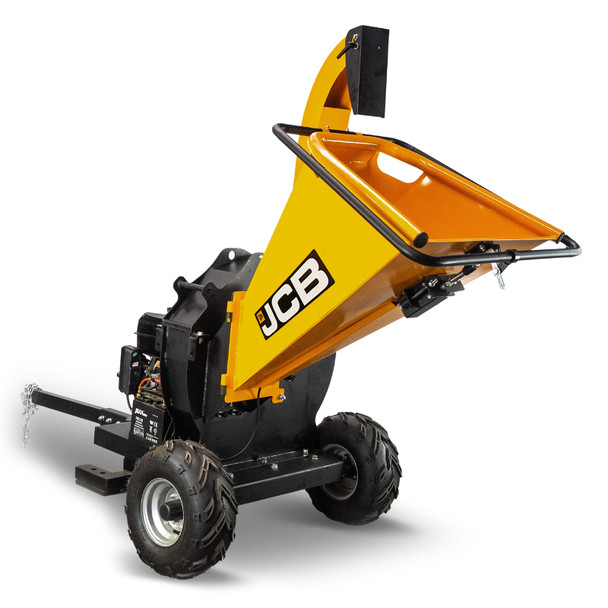 JCB 457cc 120mm Heavy-duty Petrol Wood Chipper - Generators Direct