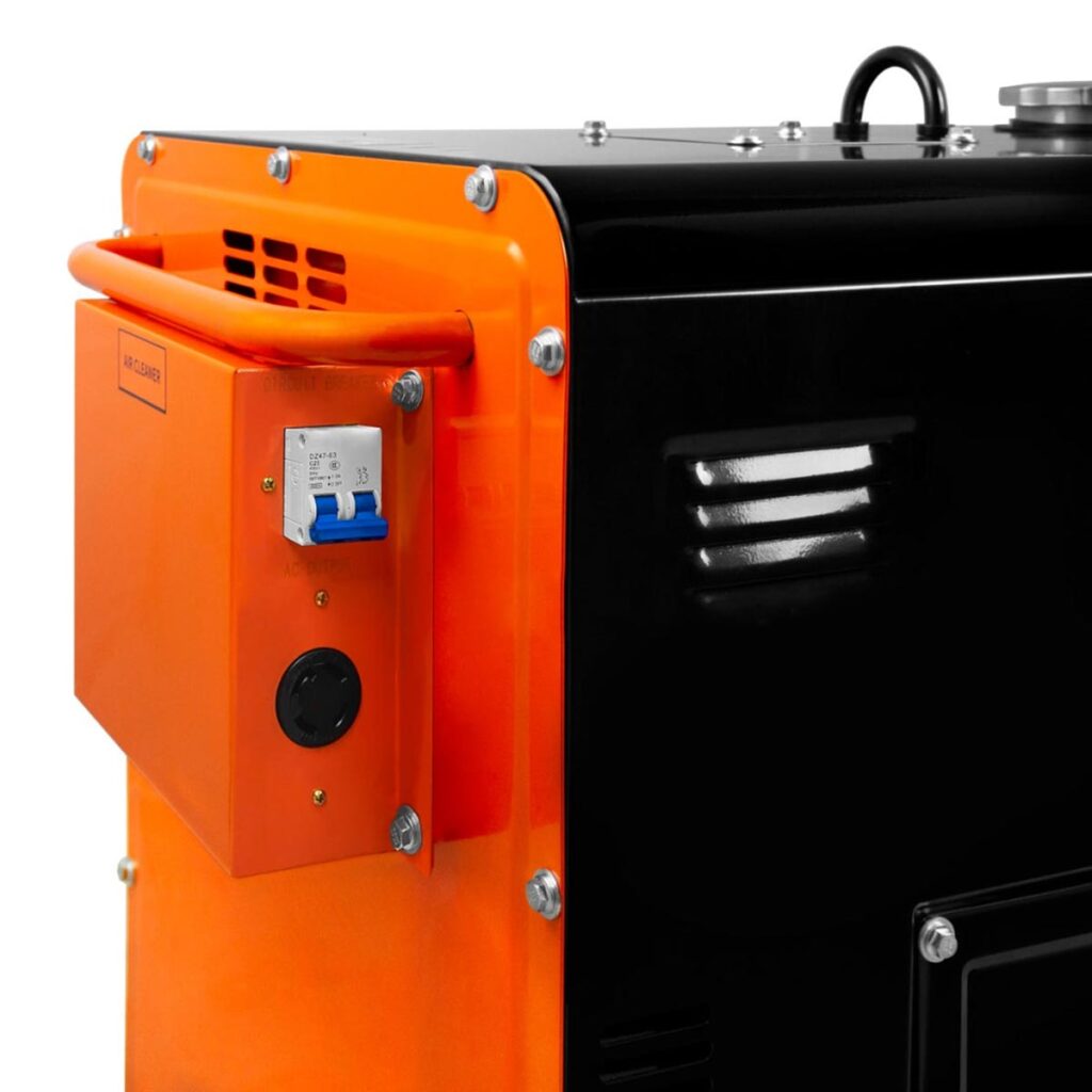 T-Mech Portable Silent Diesel Generator Single Phase | Generators Direct