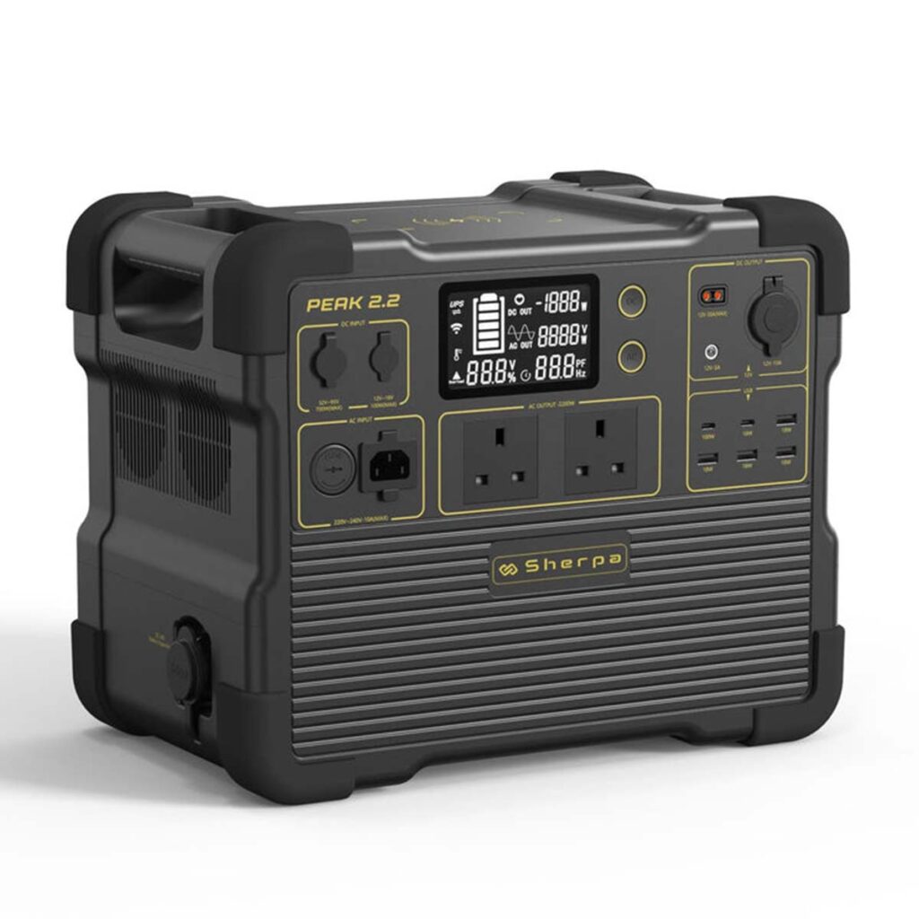 Sherpa 2200W Portable Power Station | Generators Direct