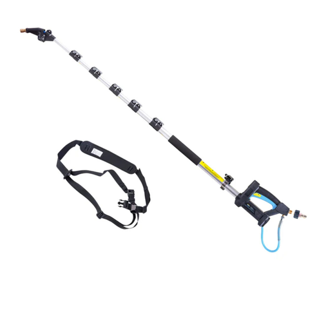 AquaReach Pro 5.4m Lightweight Telescopic Lance with Harness