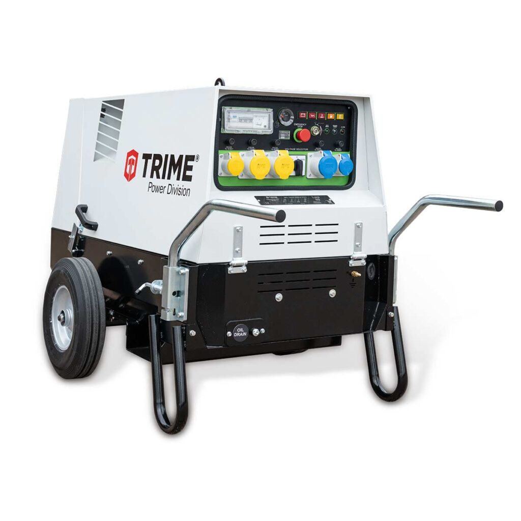 Trime MGTP10000SSKVECO 10kVA Silent Diesel Generator | Generators Direct