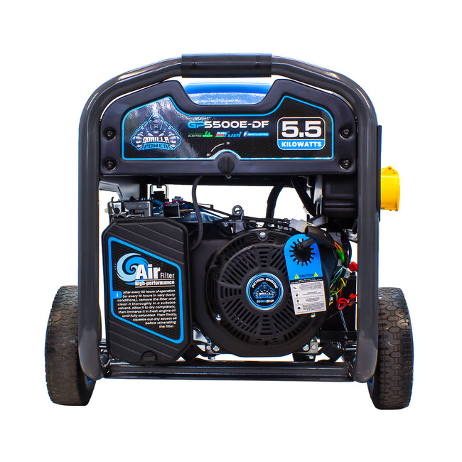 Gorilla Power GP5500E-DF 5.50kW Dual Fuel Generator - Generators Direct