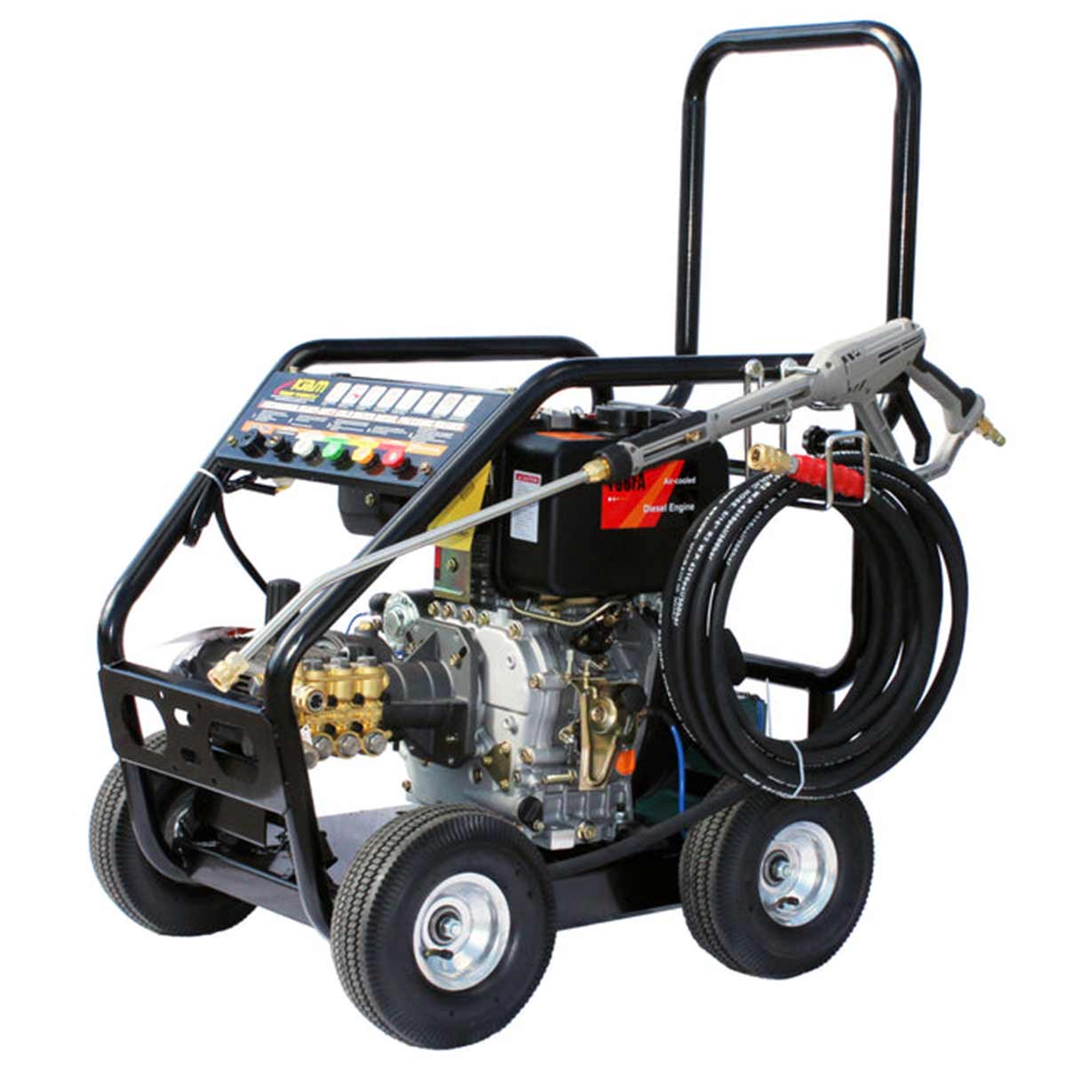 Kiam KM3600DXR Industrial Diesel Pressure Washer 15LPM 3400PSI ...
