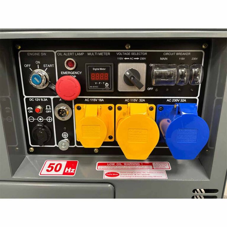Vital Power VP6000UKS-1 Diesel Generator - Generators Direct