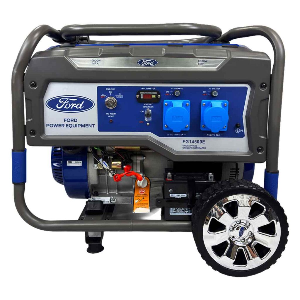 Ford FG14500EQ 9.50KW Electric Start Petrol Generator | Generators Direct