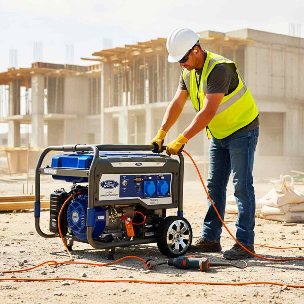 Ford FG14500EQ 9.50KW Electric Start Petrol Generator | Generators Direct