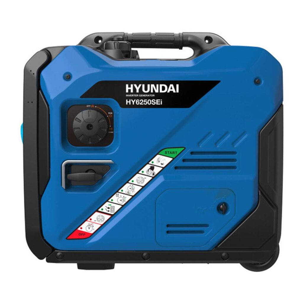 Hyundai HY6250SEi Electric Petrol Portable Inverter Generator ...