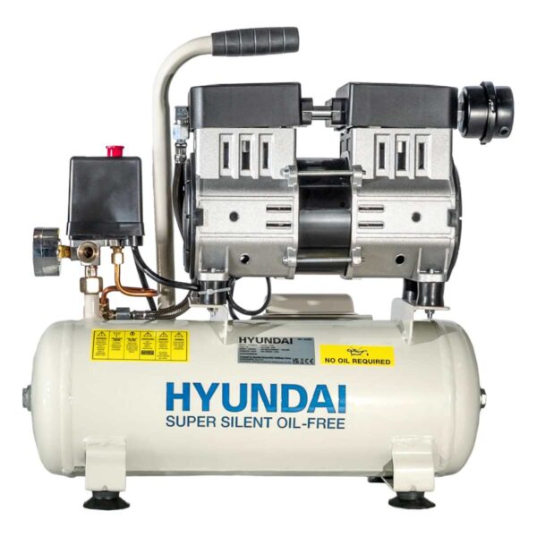 Hyundai HY5508X 0.75HP 8 Litre 4 CFM Oil Free Electric Air Compressor ...